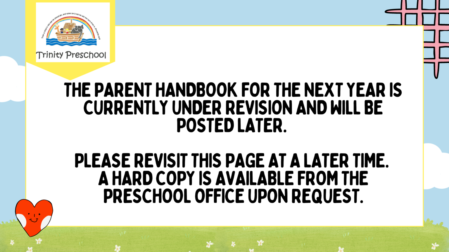 Handbook - Trinity United Methodist Church